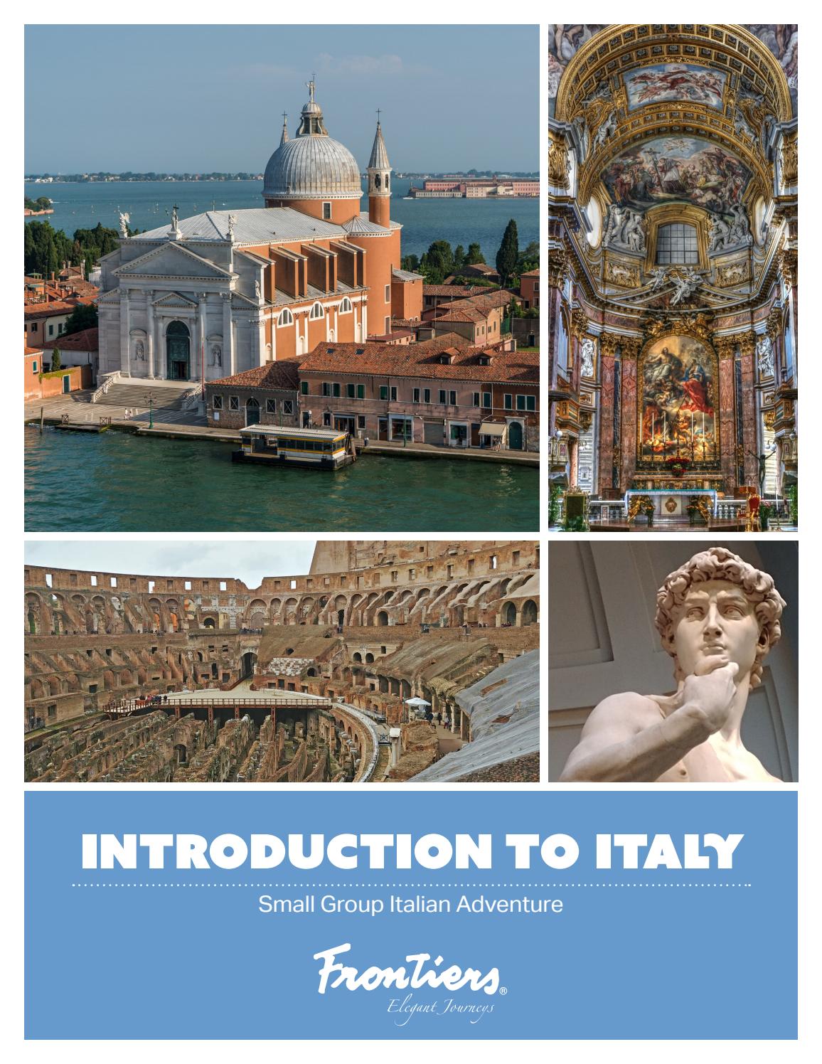 Unforgettable Small Group Italian Adventure: Introduction to Italy by ...