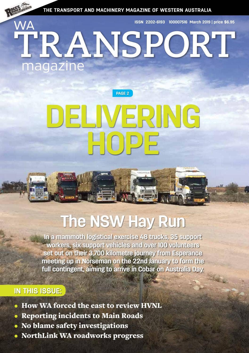 WA Transport Magazine March 2019 edition by Angry Chicken Publishing ...