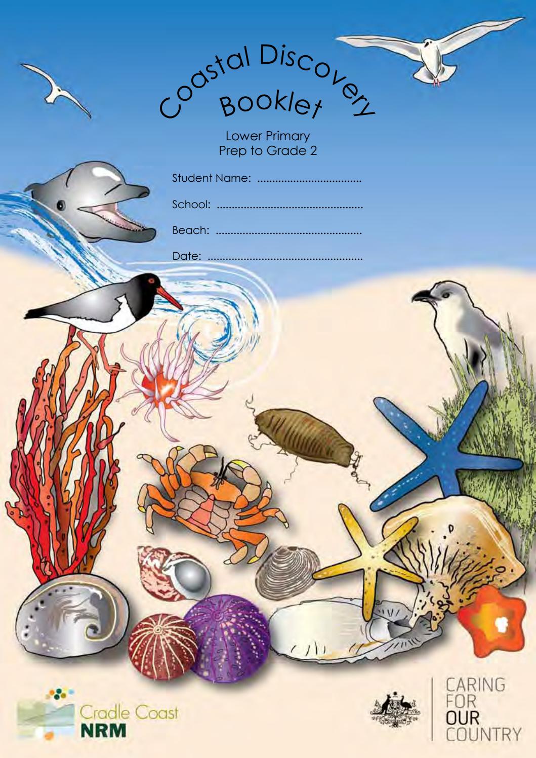 Coastal Discovery Booklet - Lower Primary activity by Cradle Coast ...