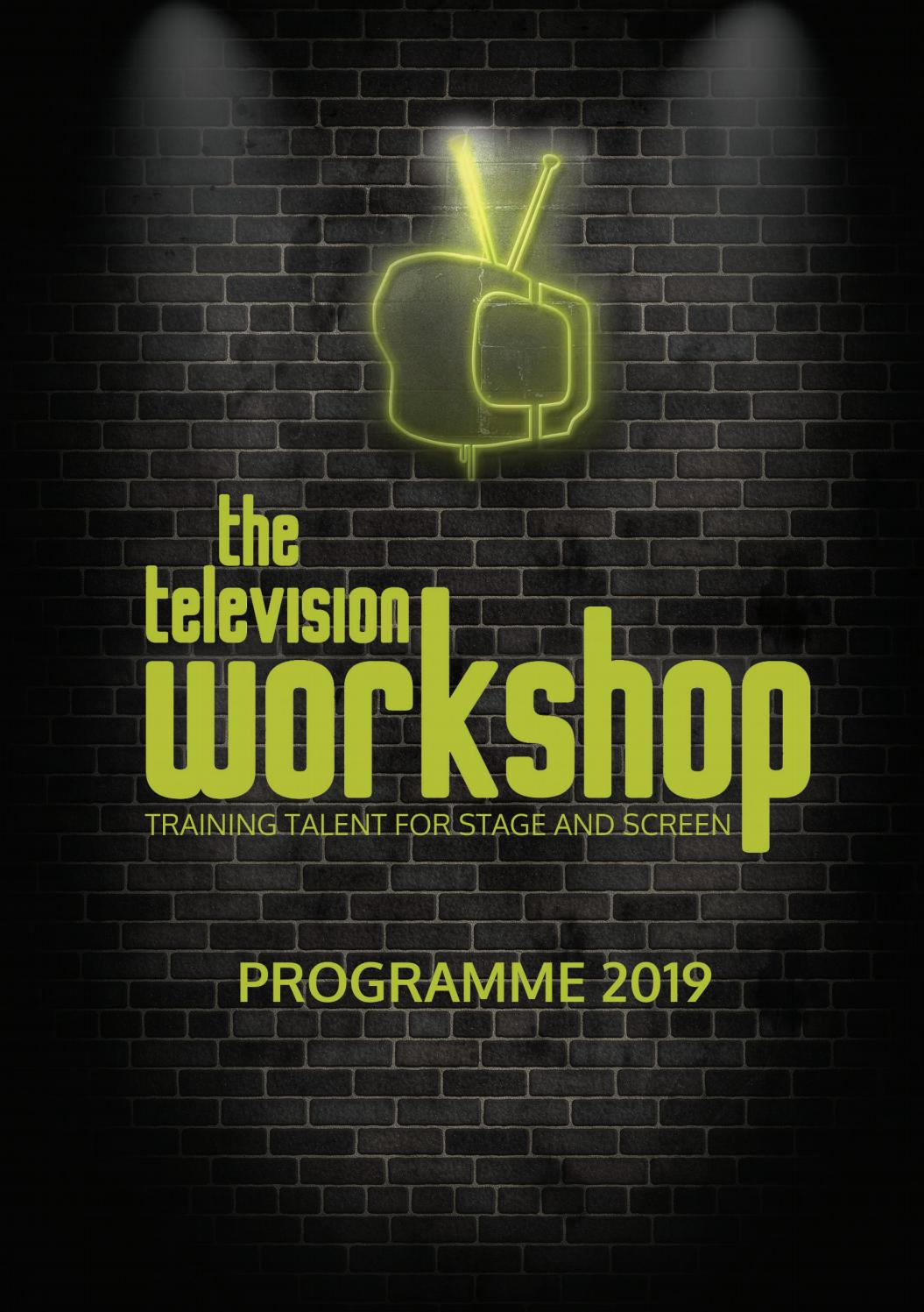 Television Workshop 2019 Season Programme by LeftLion - Issuu
