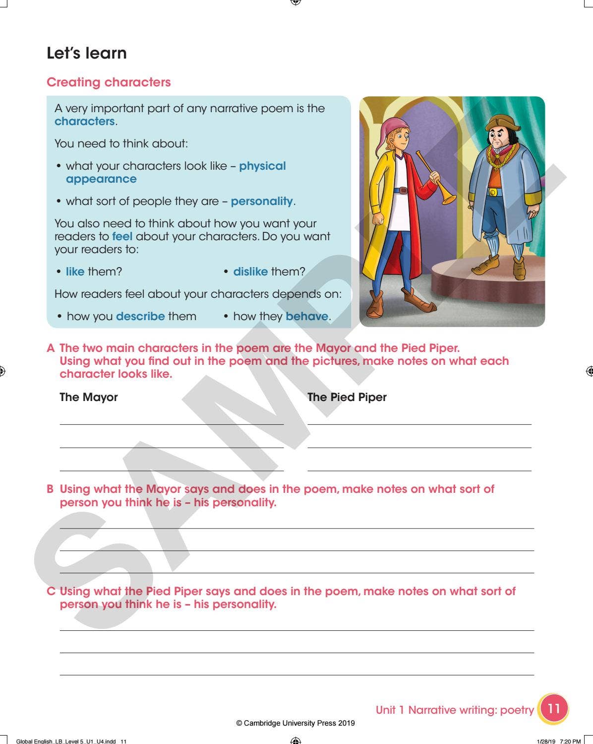 Cambridge Grammar & Writing Skills Learner's book 5 sample by Cambridge ...