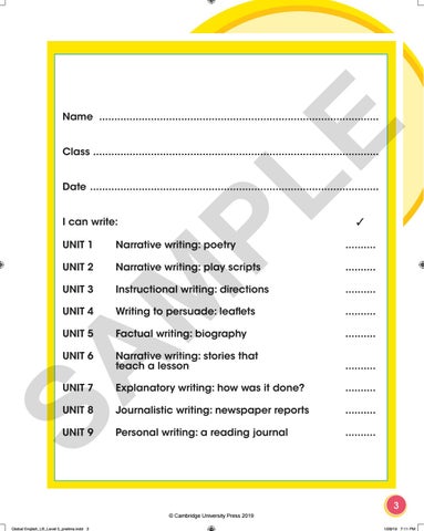 Cambridge Grammar & Writing Skills Learner's book 5 sample by Cambridge ...