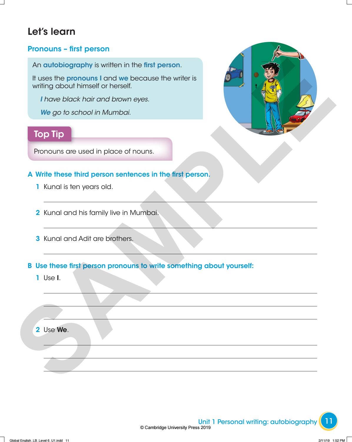 Cambridge Grammar & Writing Skills Learner's book 6 sample by Cambridge ...