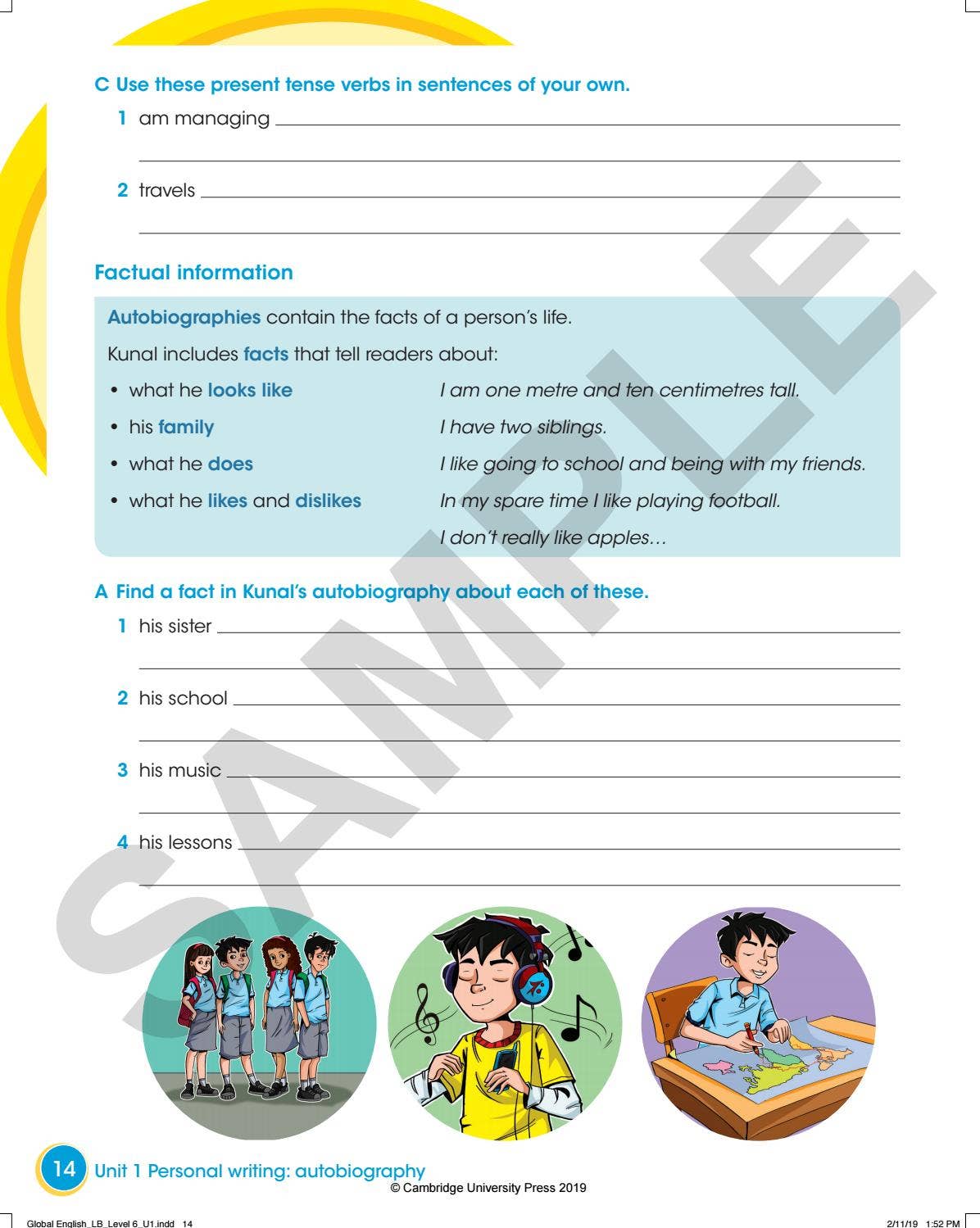 Cambridge Grammar & Writing Skills Learner's book 6 sample by Cambridge ...