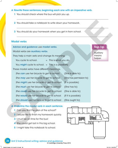 Cambridge Grammar & Writing Skills Learner's book 6 sample by Cambridge ...