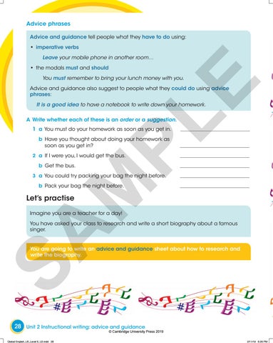 Cambridge Grammar & Writing Skills Learner's book 6 sample by Cambridge ...