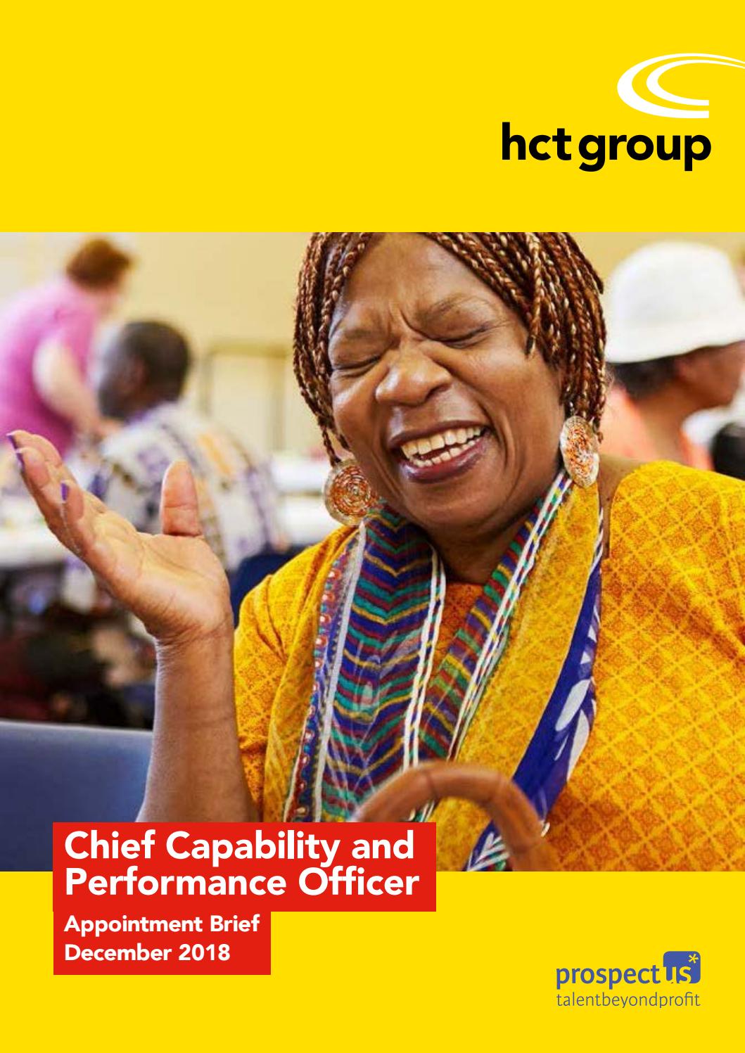 HCT Group- Chief Capability and Performance Officer by Prospectus - Issuu