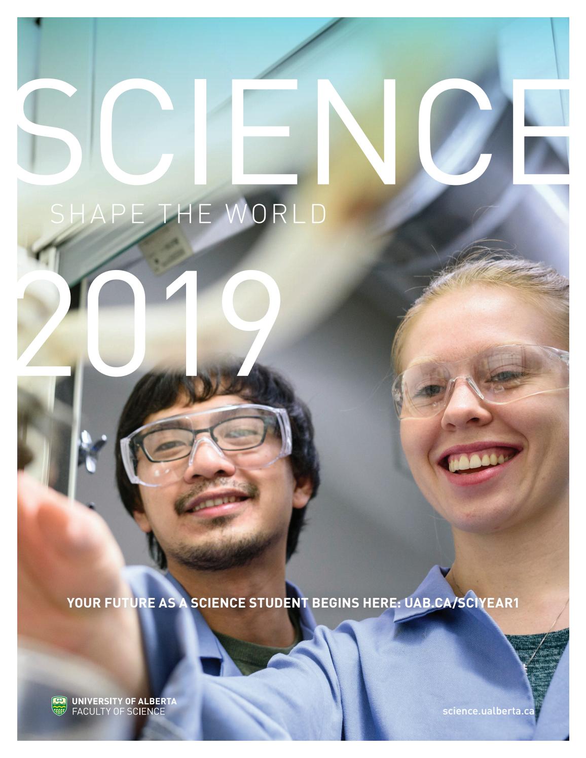 Registration Booklet 2019 by University of Alberta Faculty of Science ...