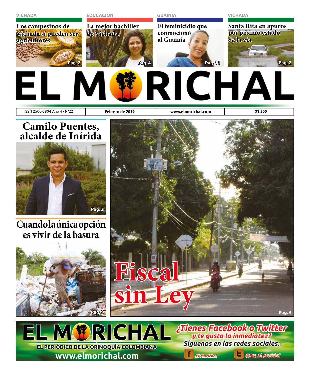 El Morichal N° 22 - Febrero 2019 by El Morichal - Issuu
