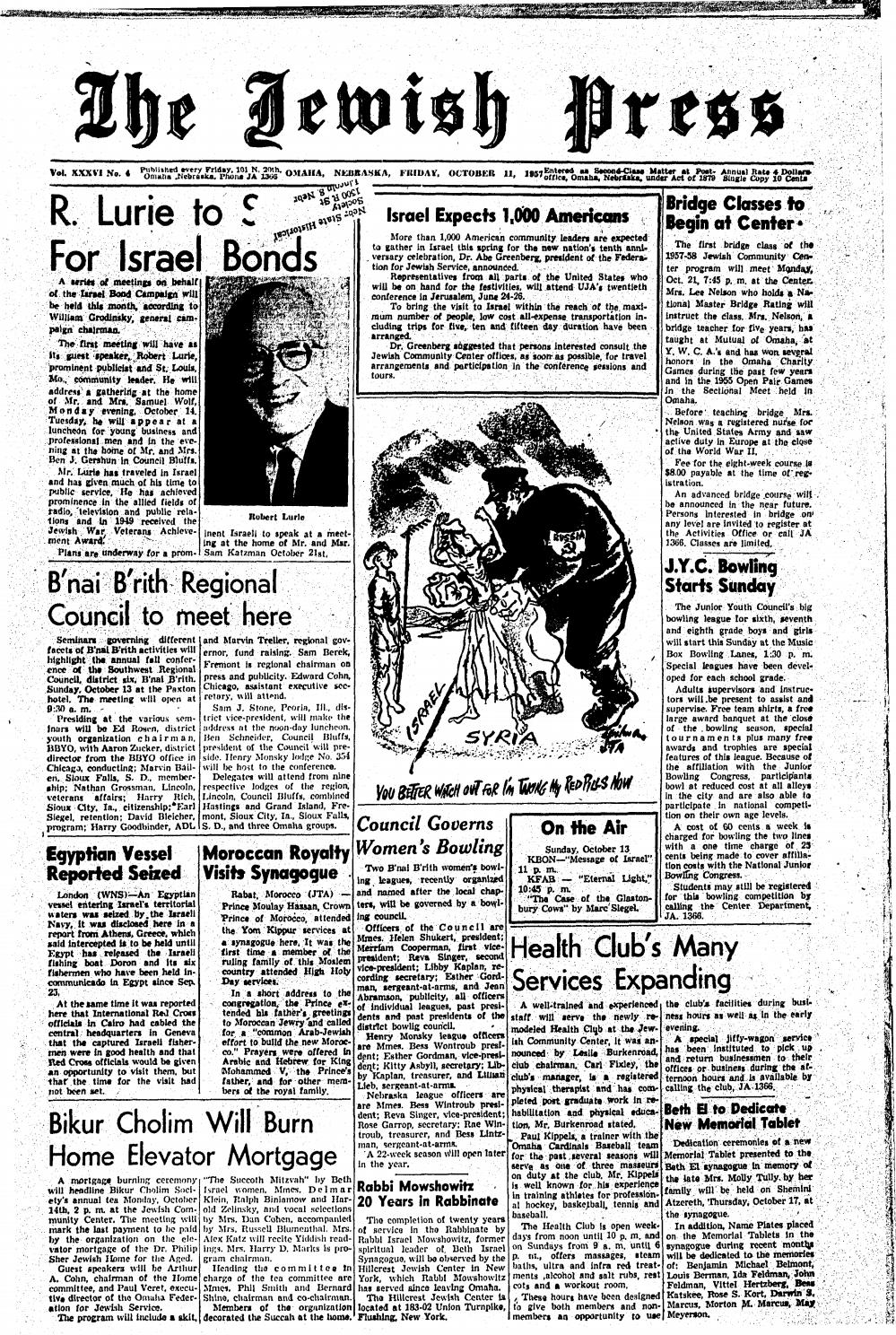 October 11, 1957 by Jewish Press - Issuu