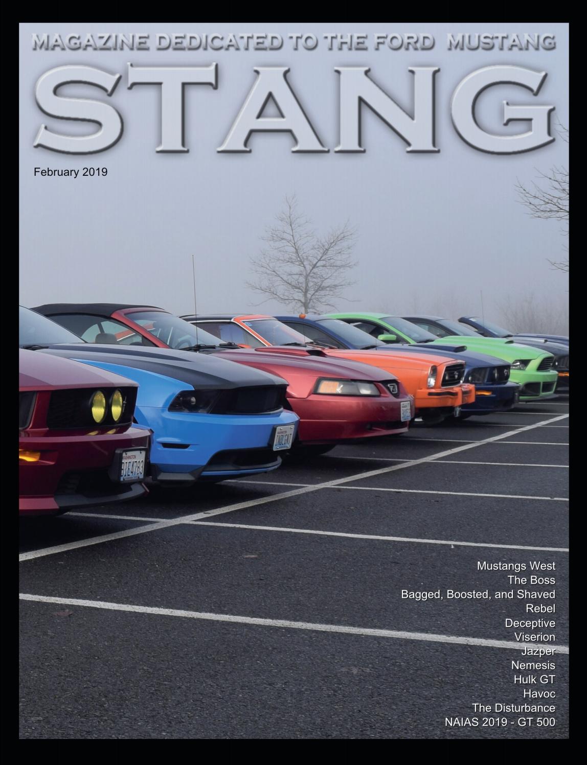 STANG Magazine February 2019 by STANG Magazine - Issuu
