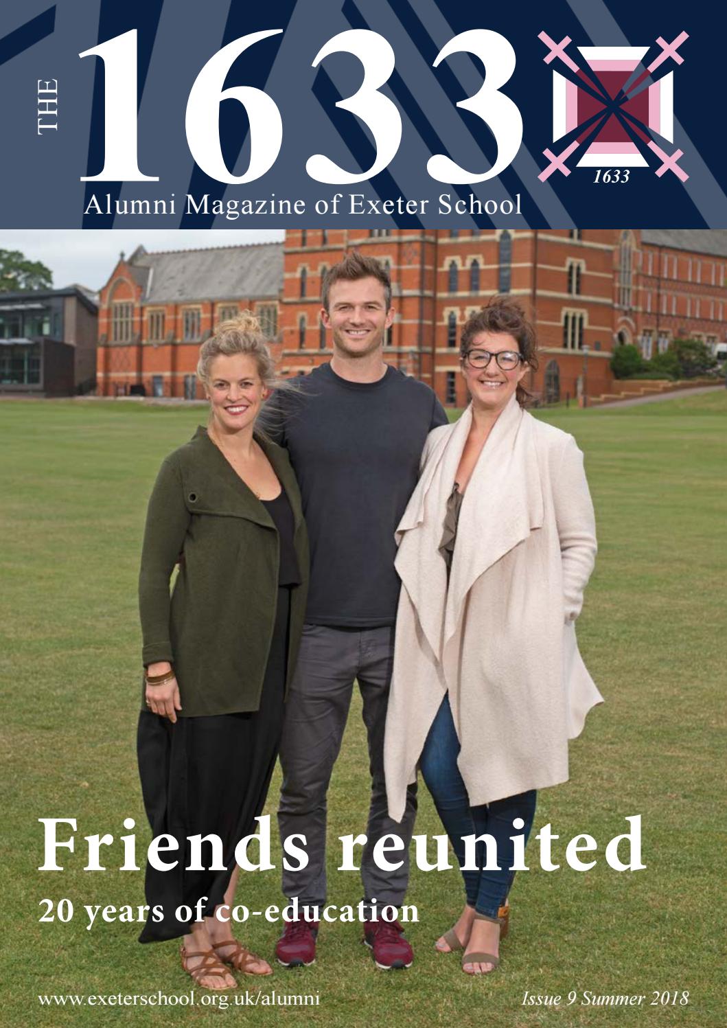 Alumni Newsletter Summer 2018 by Exeter School - Issuu