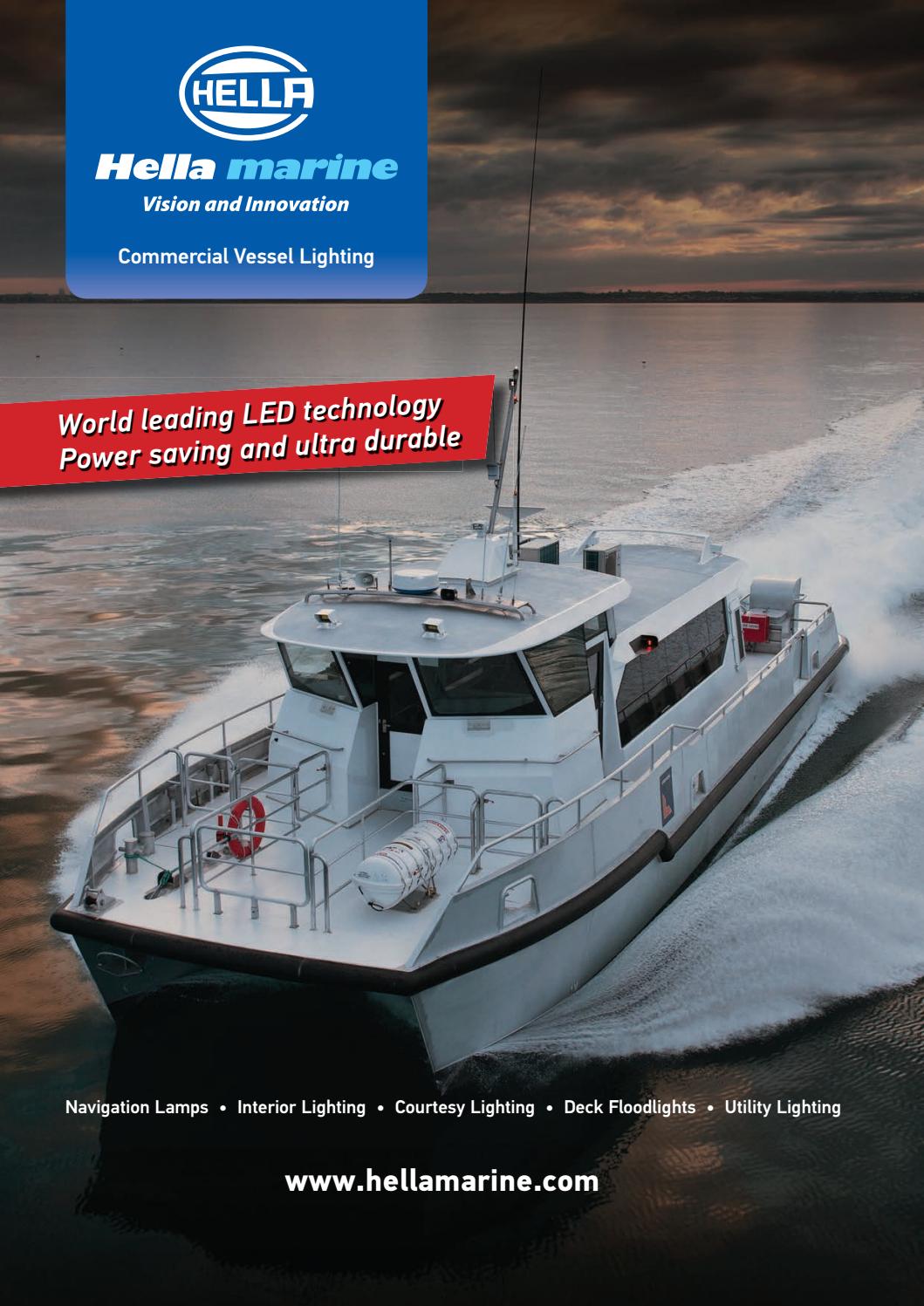 Commercial Vessel Lighting - Australia by Hella marine - Issuu