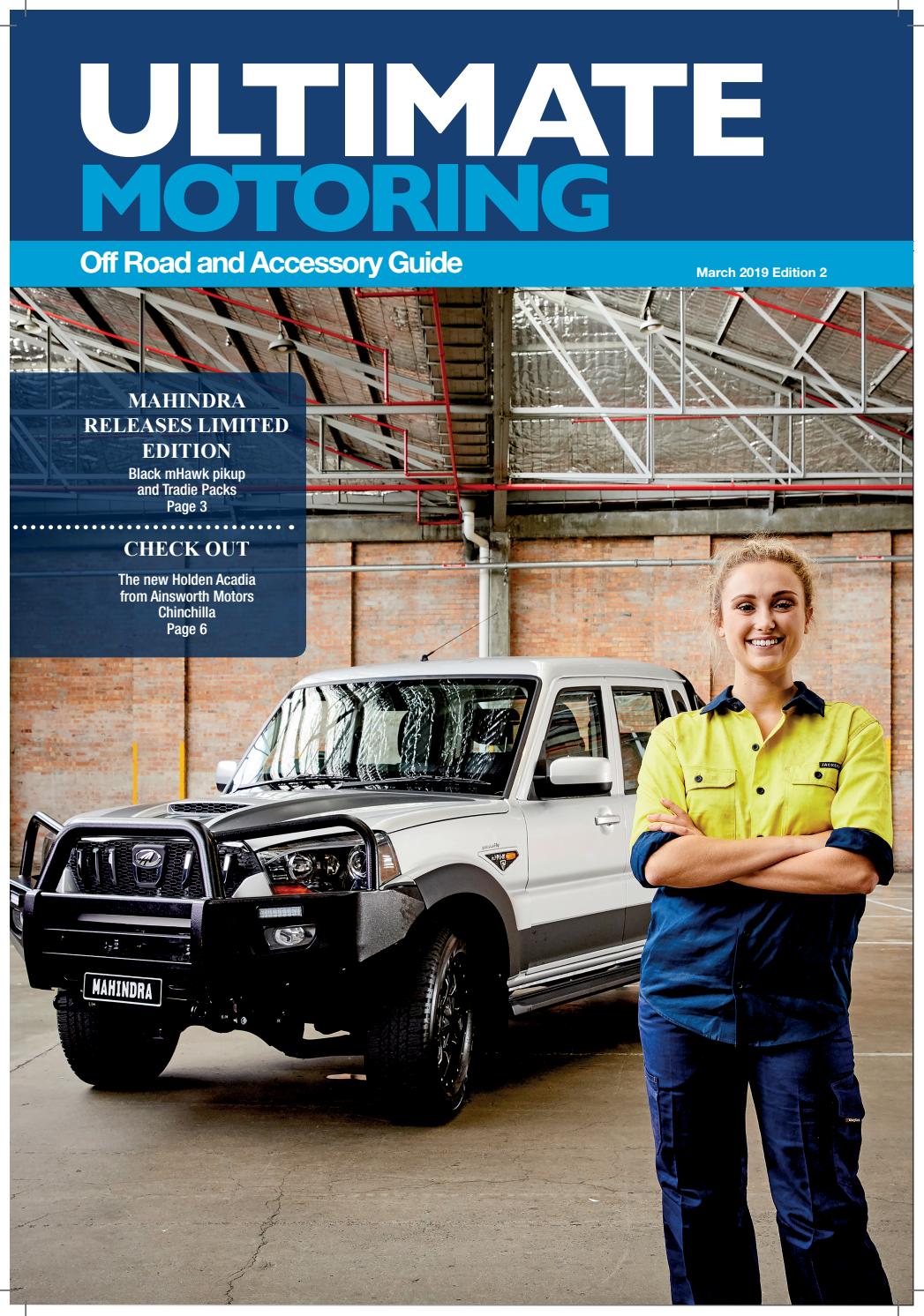 Ultimate Motoring - 2019 by News Corp Custom Publishing - Issuu