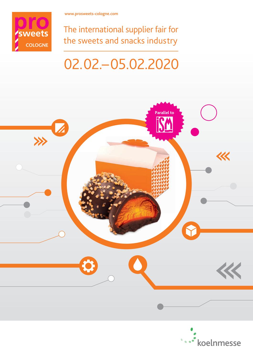 Salesfolder of ProSweets Cologne 2020 by Koelnmesse GmbH - Issuu