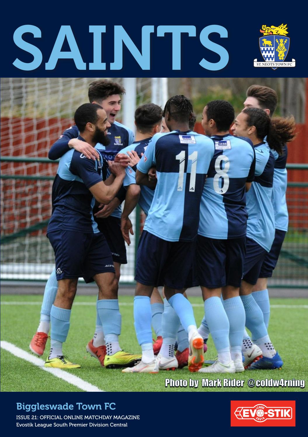 2018-2019 St Neots Town Vs Biggleswade Town Issue 21 by St Neots Town ...