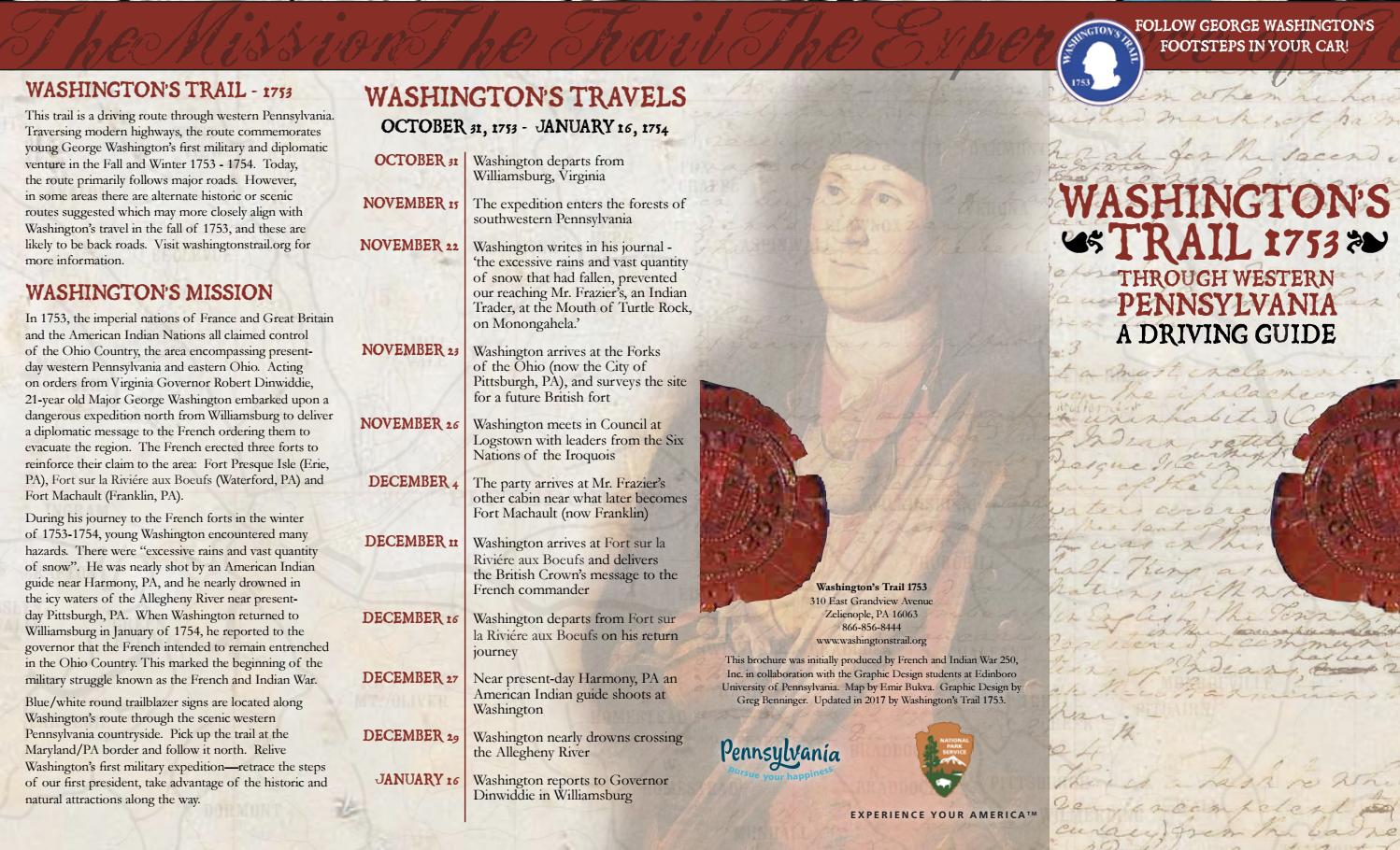 Western PA Washington Trail Guide by Visit Butler County - Issuu