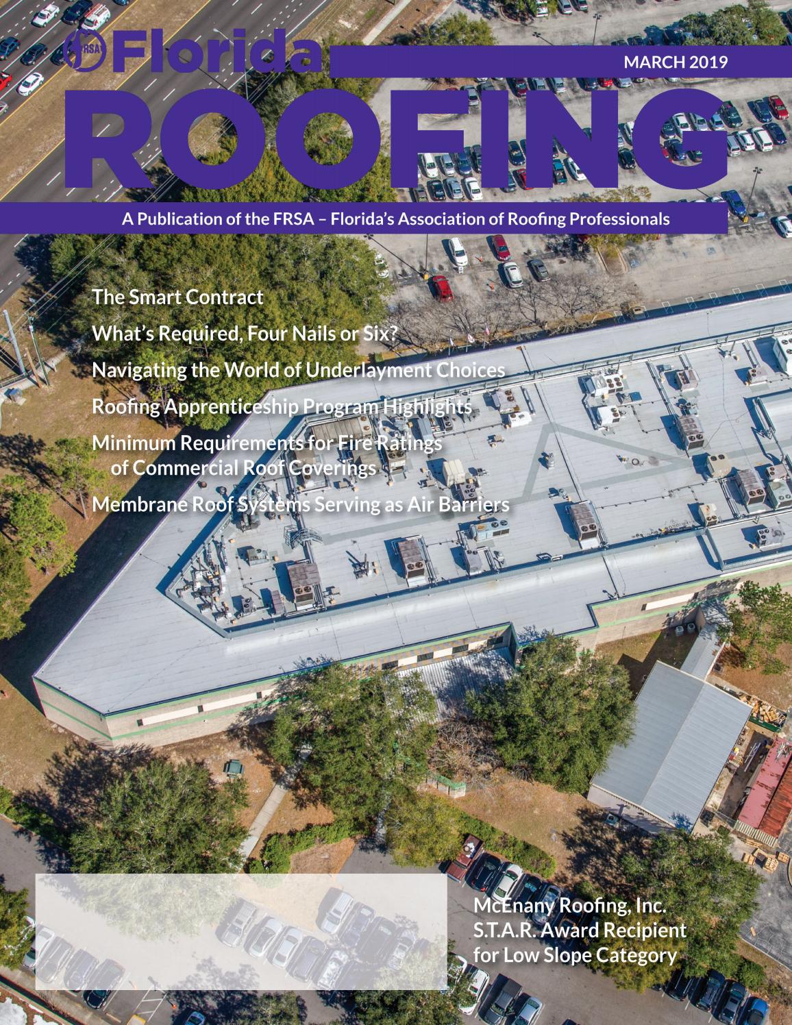 March 2019 by Florida Roofing Magazine - Issuu