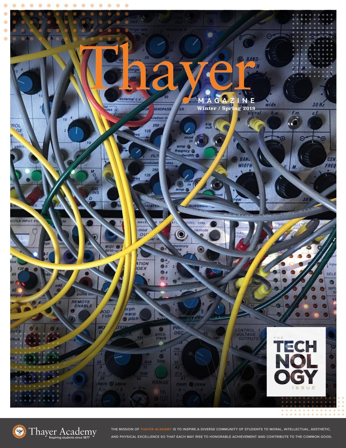 Thayer Magazine - Winter/Spring 2018-19 - The Technology Issue by ...