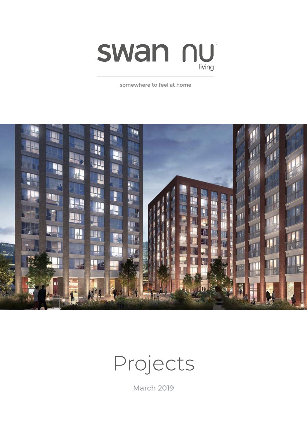 NU living Projects Brochure 2018 by Swan Housing Association - Issuu