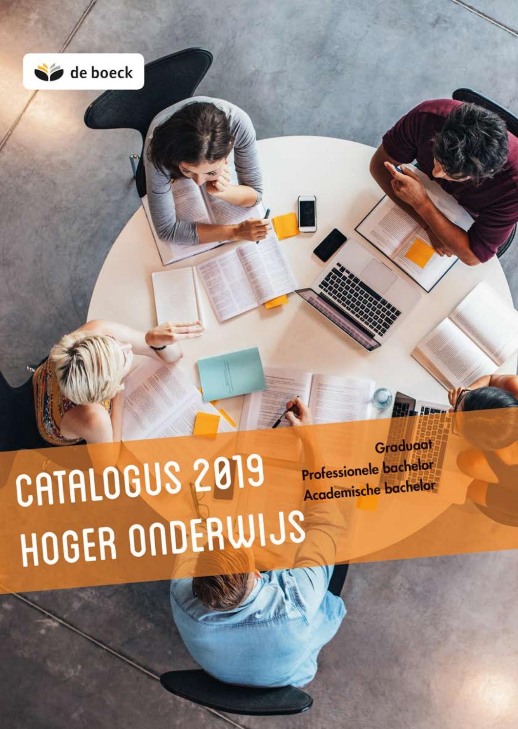Catalogus hoger onderwijs De Boeck 2019 by VAN IN - Issuu