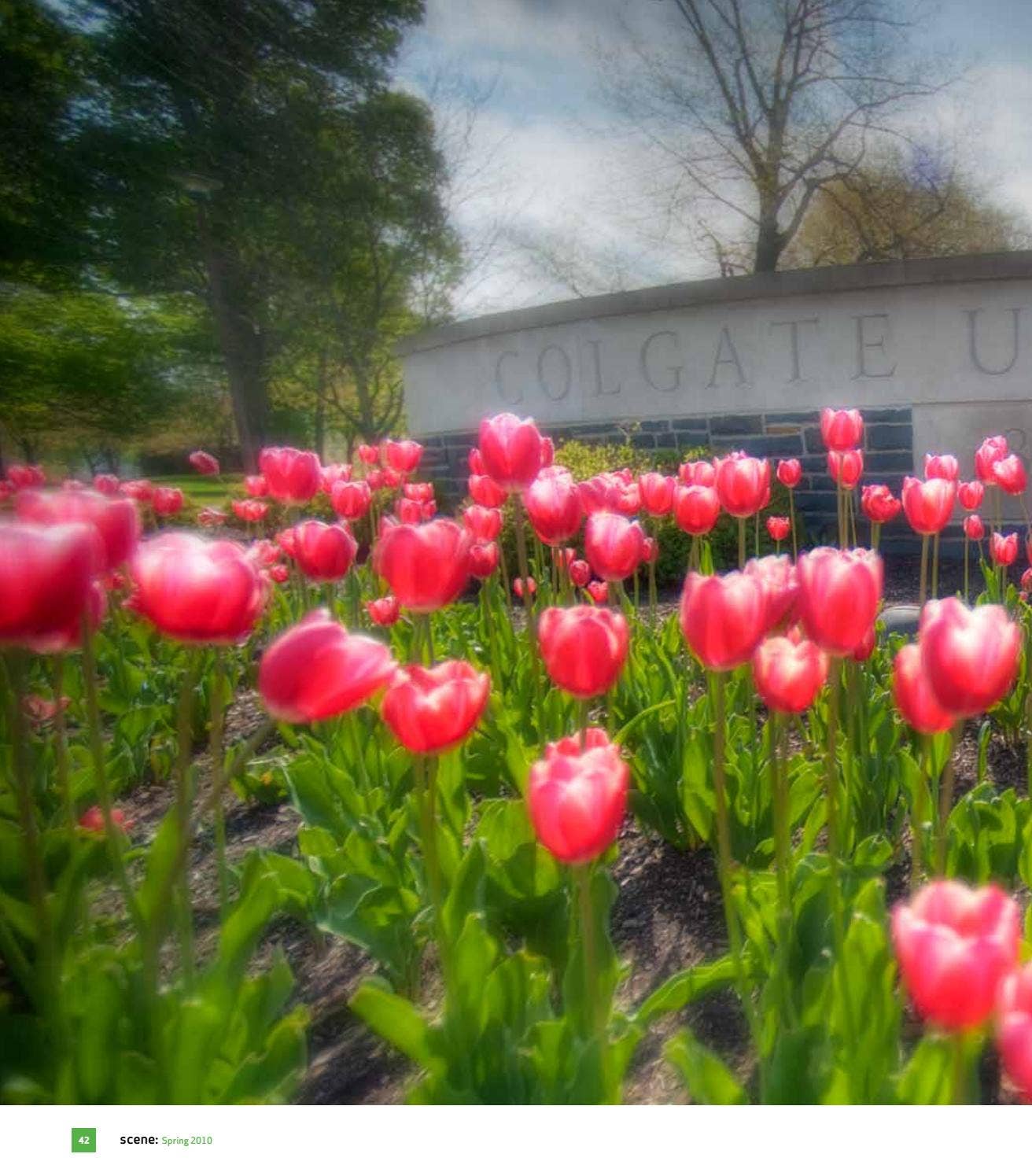 Spring Scene 2010 by Colgate University - Issuu