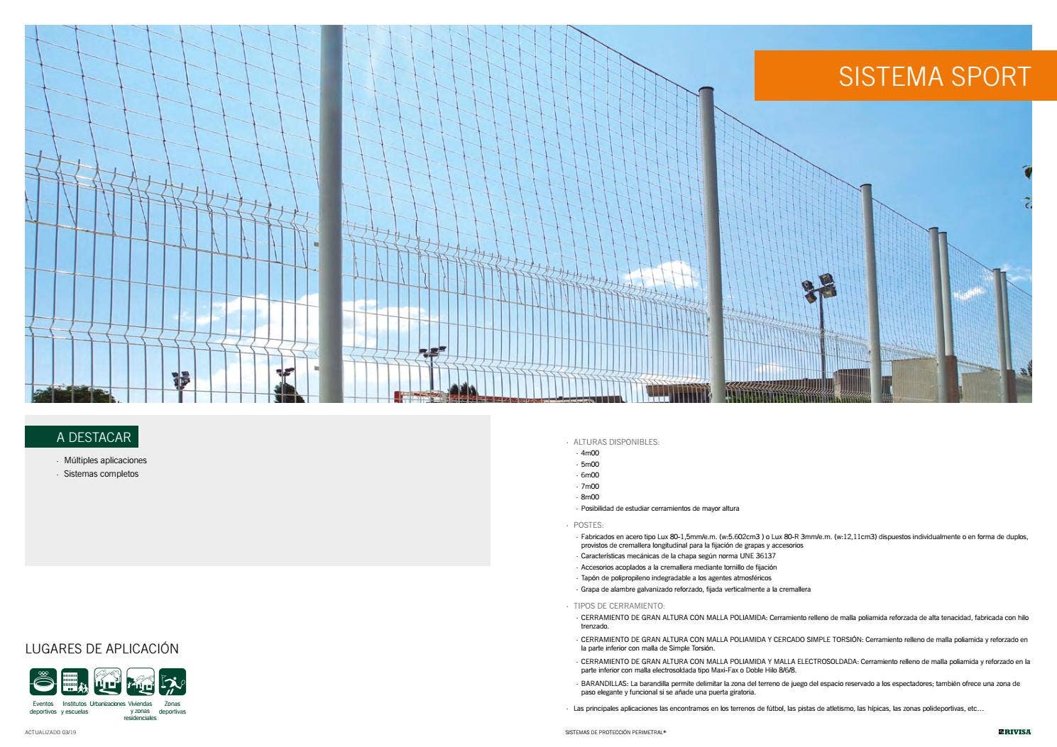 33 sistema sport by Rivisa - Issuu