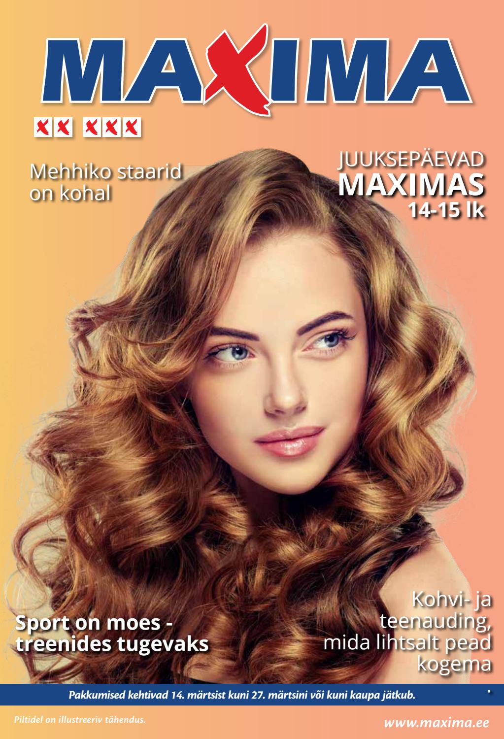 Maxima XX XXX 14.03.2019 by Maxima Eesti - Issuu