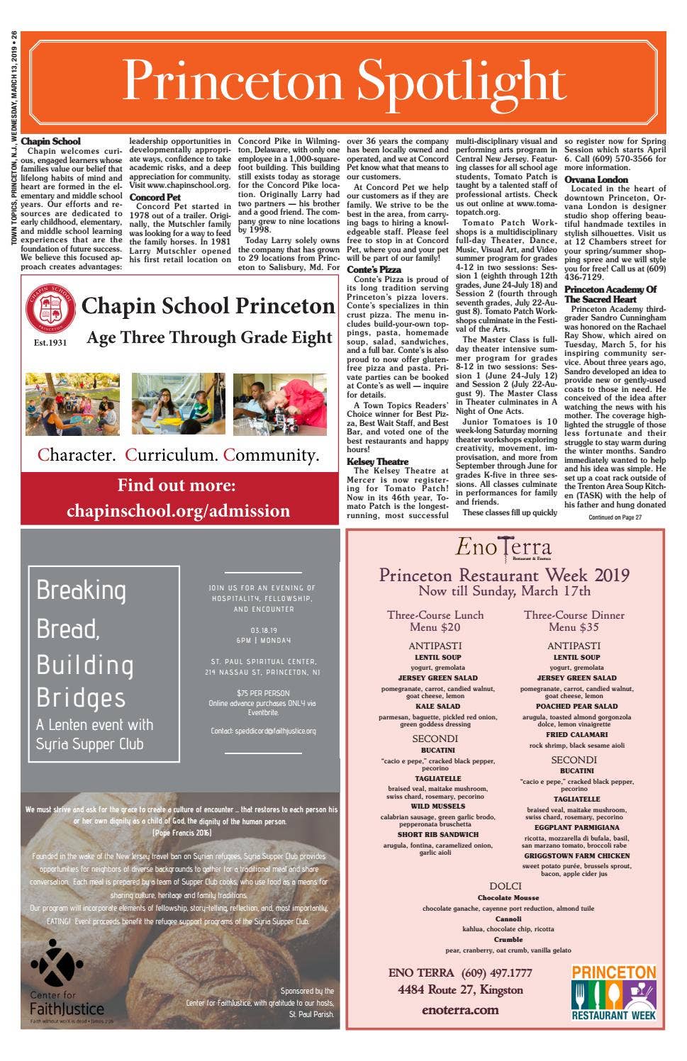 Princeton Spotlight 2019 by Witherspoon Media Group - Issuu