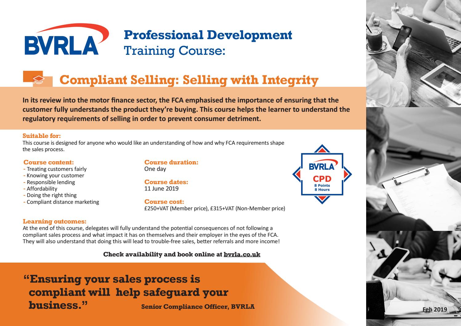 BVRLA Professional Development for Leasing Members by BVRLA - Issuu