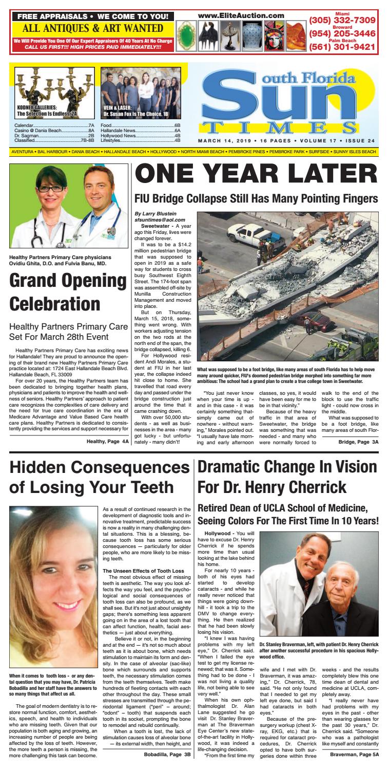 Sun Times Issue 03 14 19 by The South Florida Sun Times Newspaper - Issuu