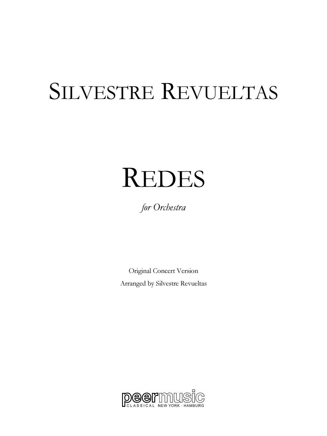 Revueltas: Redes by Peermusic Classical - Issuu