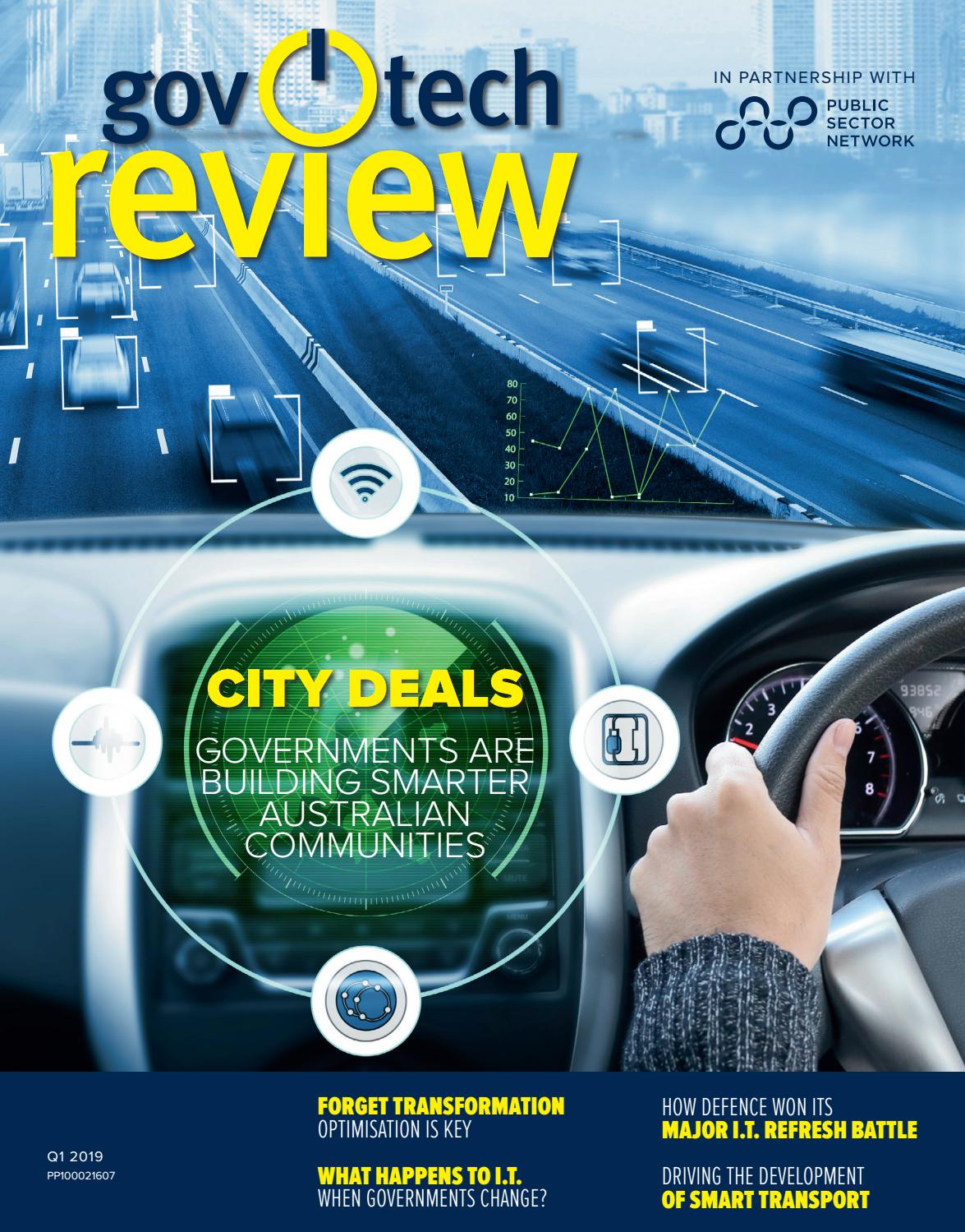 GovTech Review Q1 2019 by Westwick-Farrow Media - Issuu