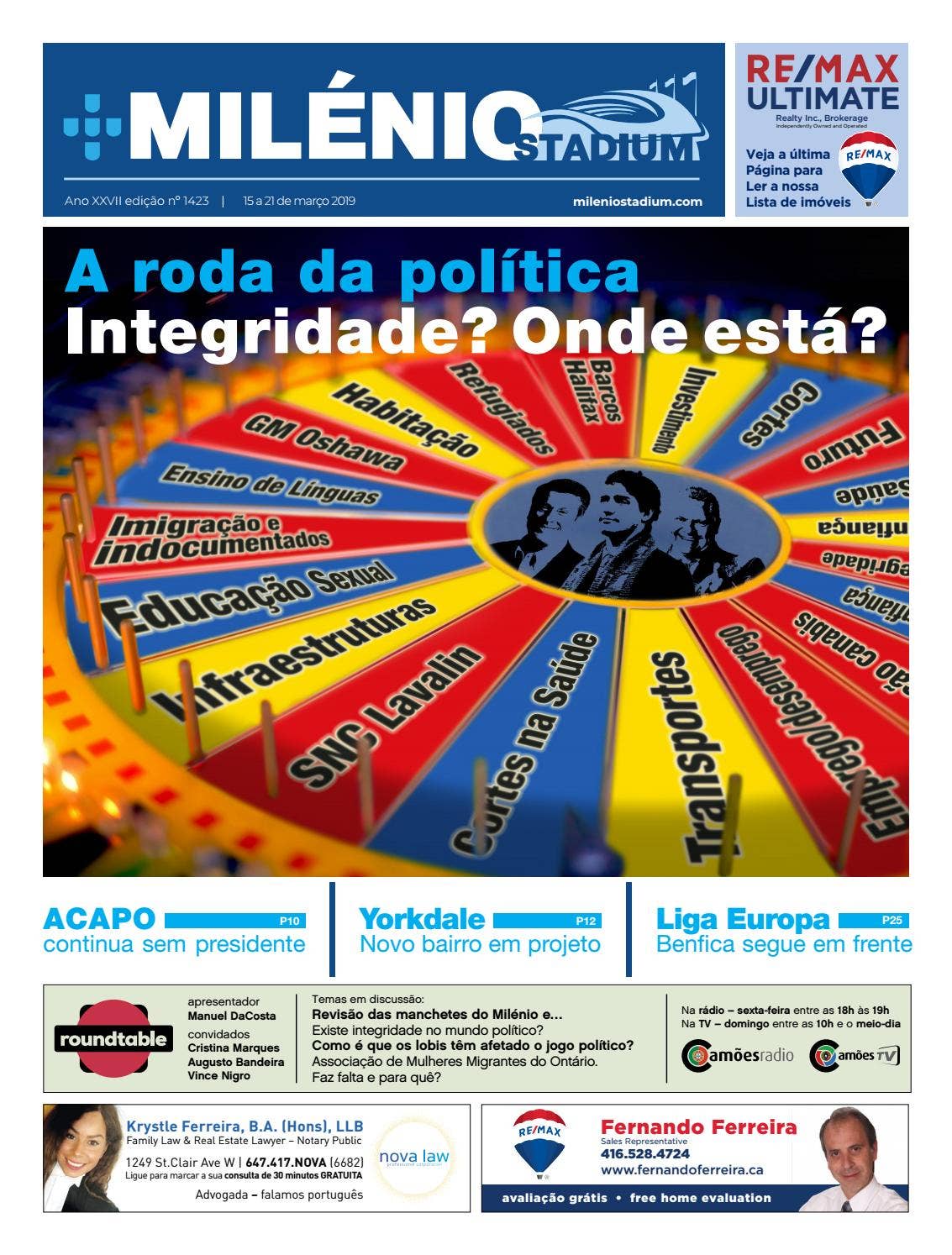 Milénio Stadium - Edição 1423 - 2019-03-15 by Milénio Stadium - Issuu