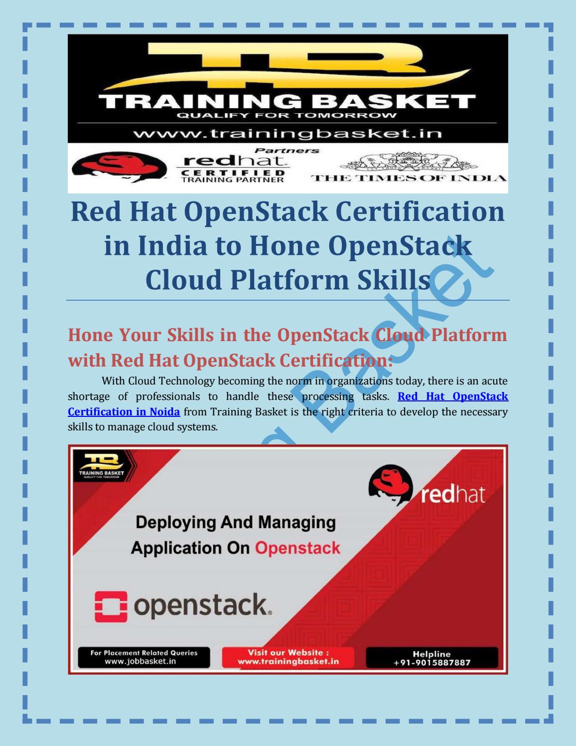 Best Redhat Openstack Training in Noida | Best Redhat Openstack ...
