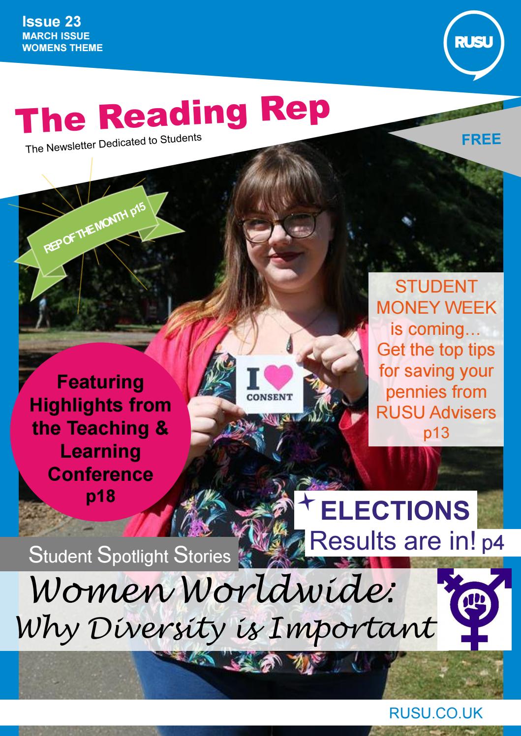 The Reading Rep Issue 23 by Reading Students' Union - Issuu