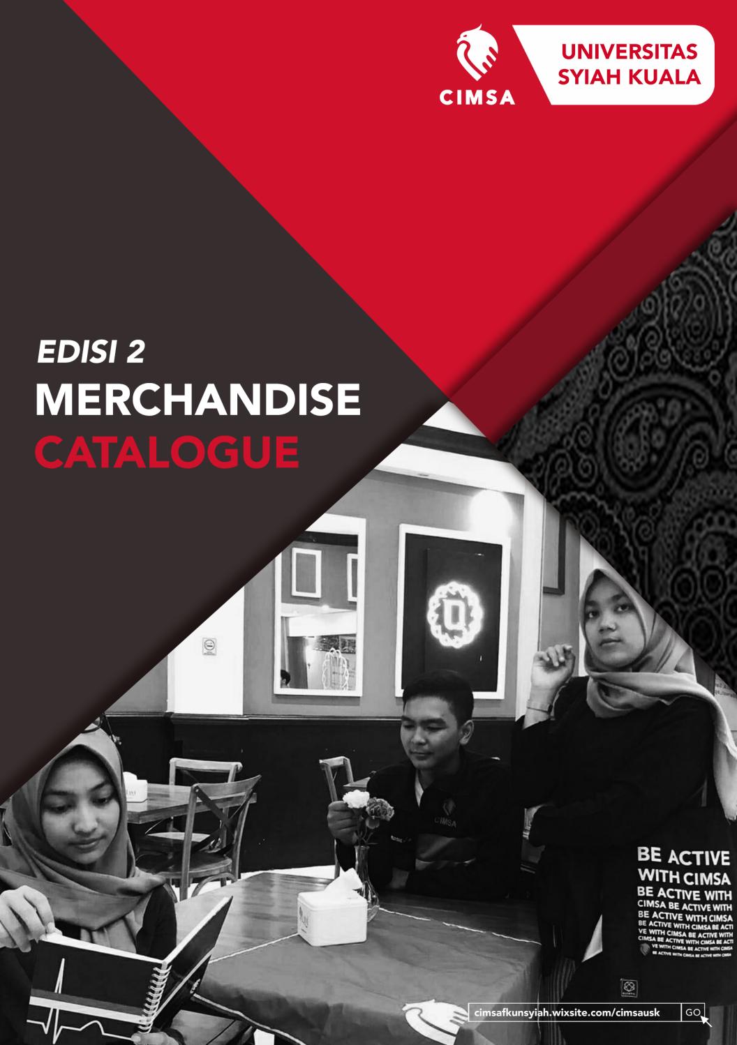 CIMSA UNSYIAH MERCHANDISE CATALOGUE | EDISI 2 by CIMSA FK USK - Issuu