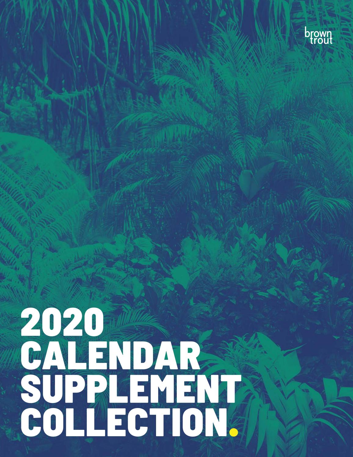2020 Calendar Supplement Collection Catalog - Version 4 by Michael ...