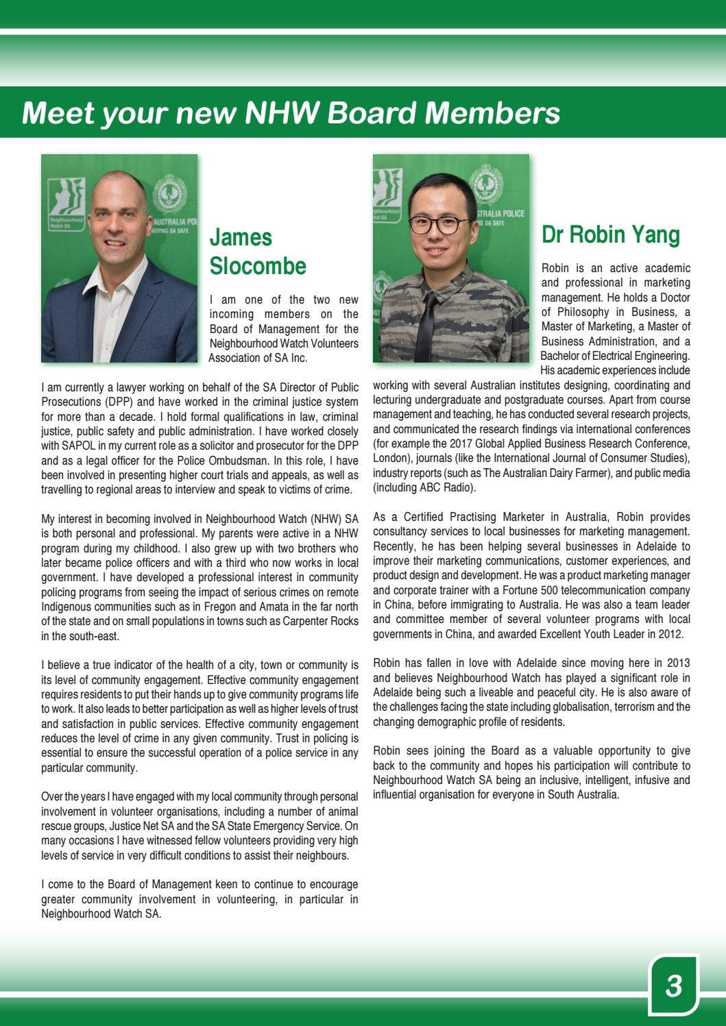 NHW SA Watch on SA magazine Issue 15, 2019 by South Australia Police ...