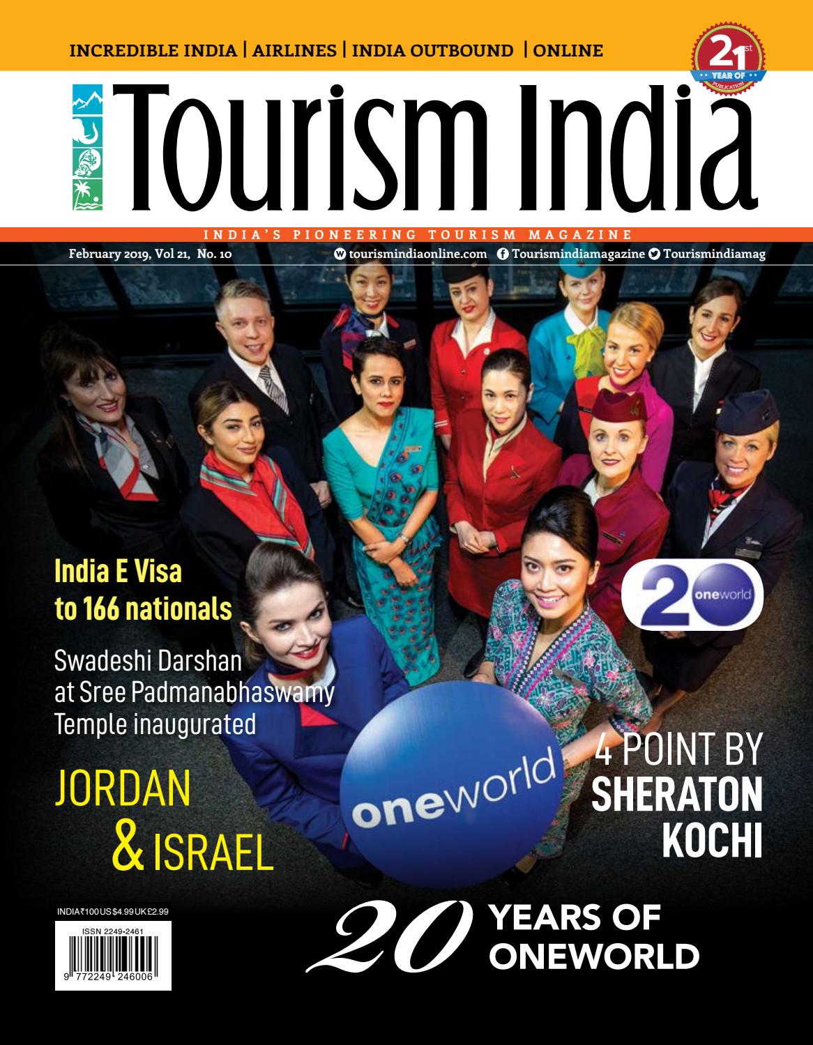 TOURISM INDIA FEBRUARY 2019 by TOURISM INDIA - Issuu