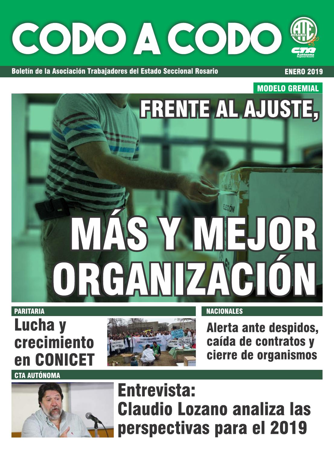 Codo A Codo Enero 2019 By Ate Rosario Issuu