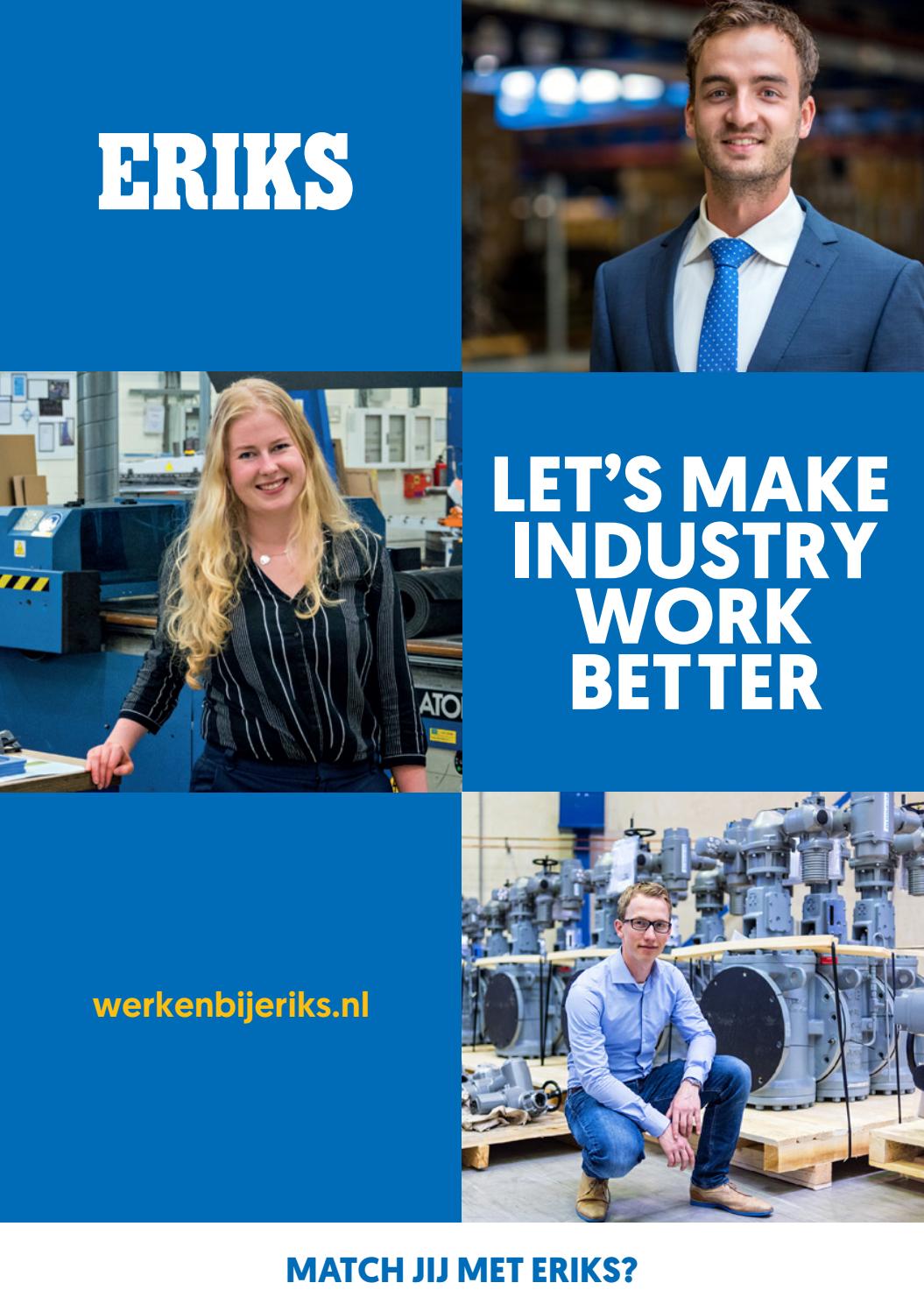 Match jij met ERIKS? | Werken bij ERIKS Nederland by ERIKS Nederland ...