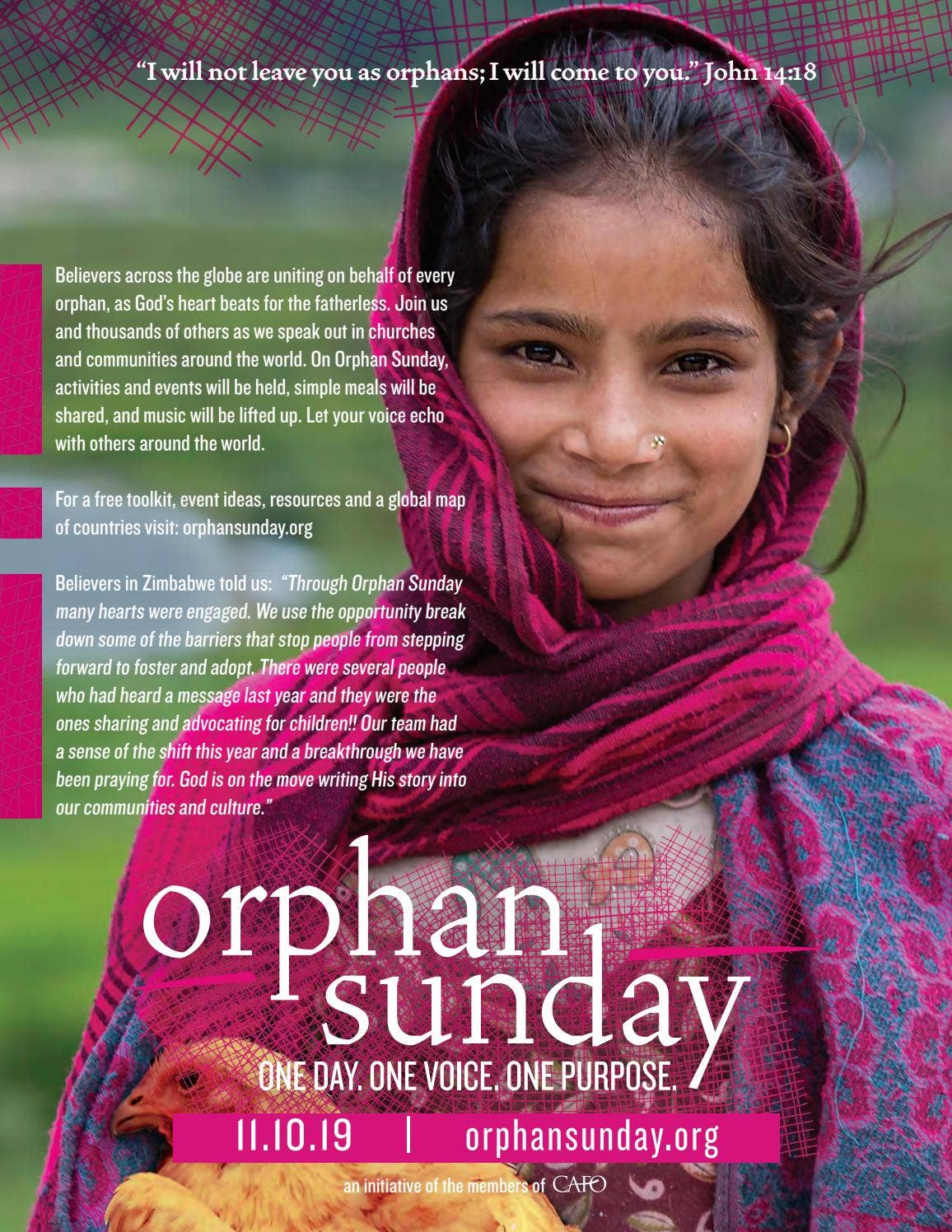 Orphan Sunday: Magazine Ad by Christian Alliance for Orphans - Issuu