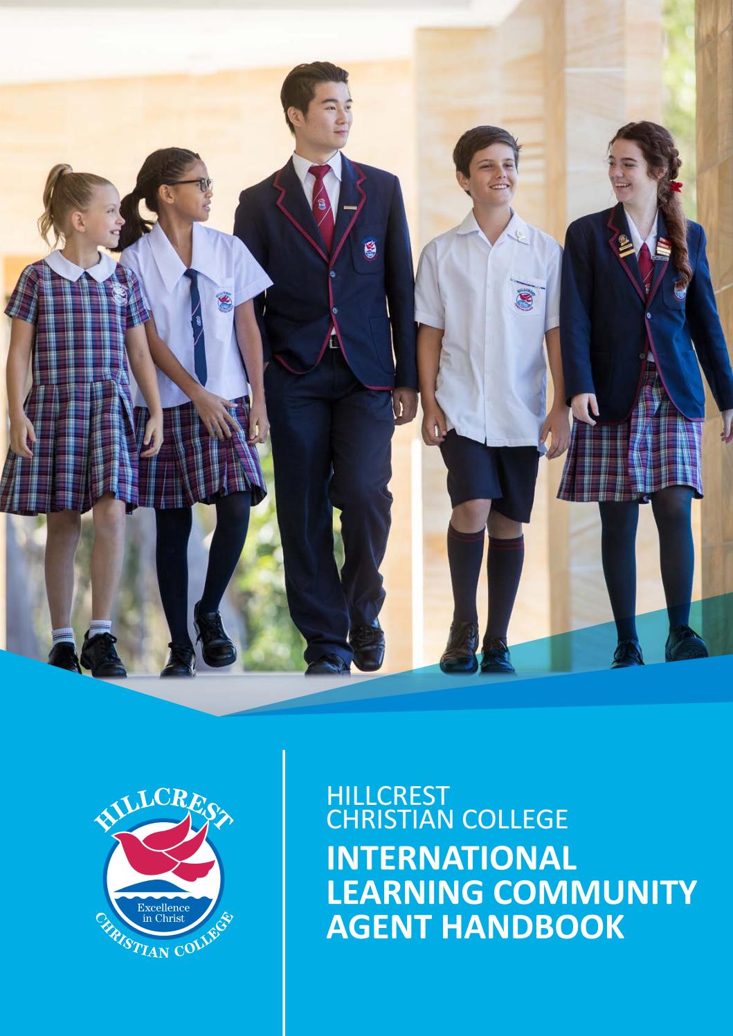 International Learning Community Agent Handbook by Hillcrest Christian ...