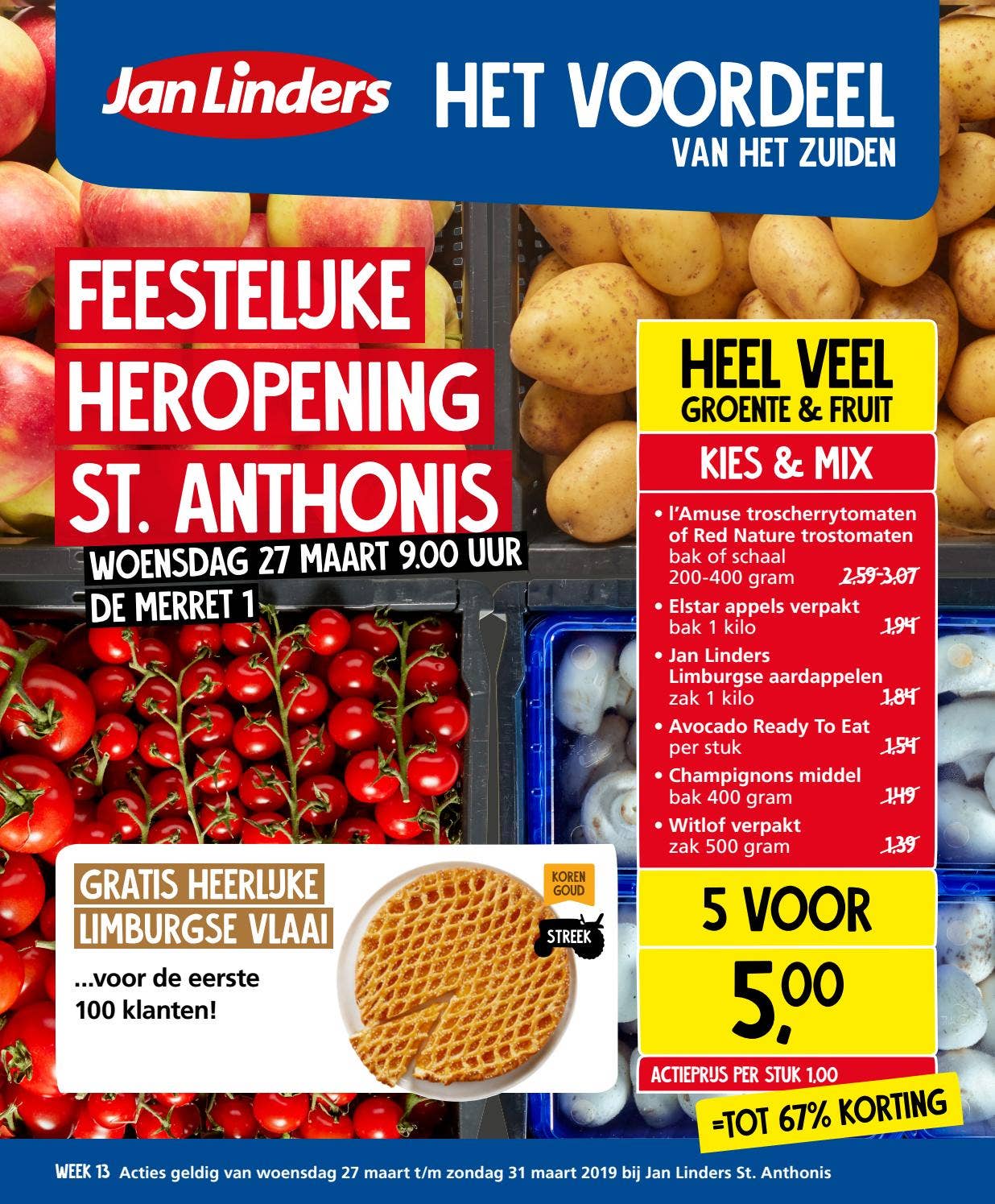 Openingsfolder St. Anthonis by Jan Linders Supermarkten - Issuu