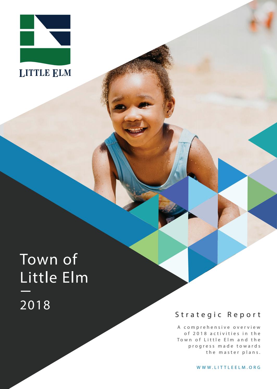 Town of Little Elm Strategic Report 2018 by Town of Little Elm - Issuu