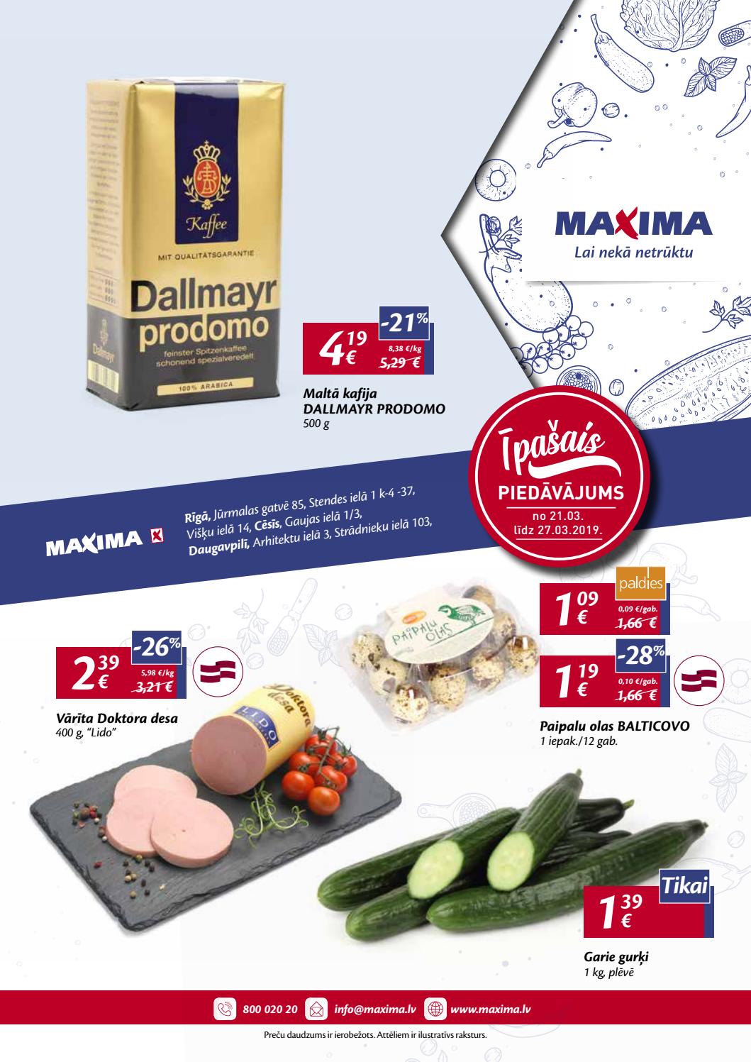 MAXIMA | ĪPAŠAIS PIEDĀVĀJUMS | MAXIMA X | 21.03. - 27.03. by Maxima ...