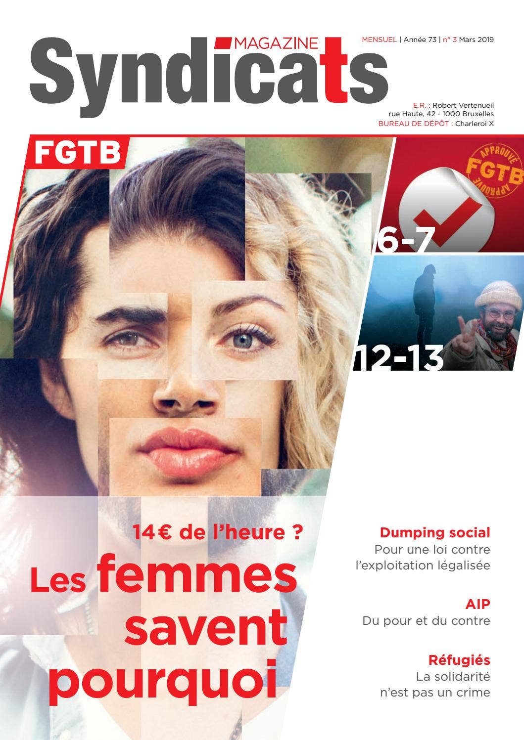 Syndicats FGTB n°3 - mars 2019 by FGTB - Issuu