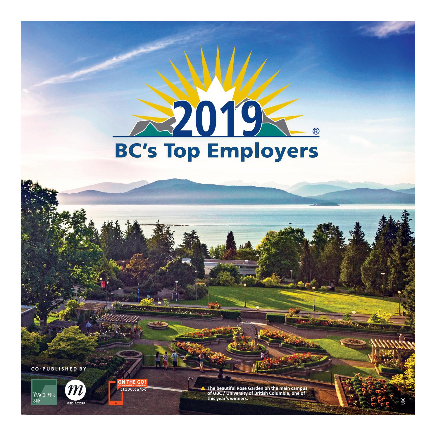 BC s Top Employers 2019 By Canada s Top 100 Employers Issuu