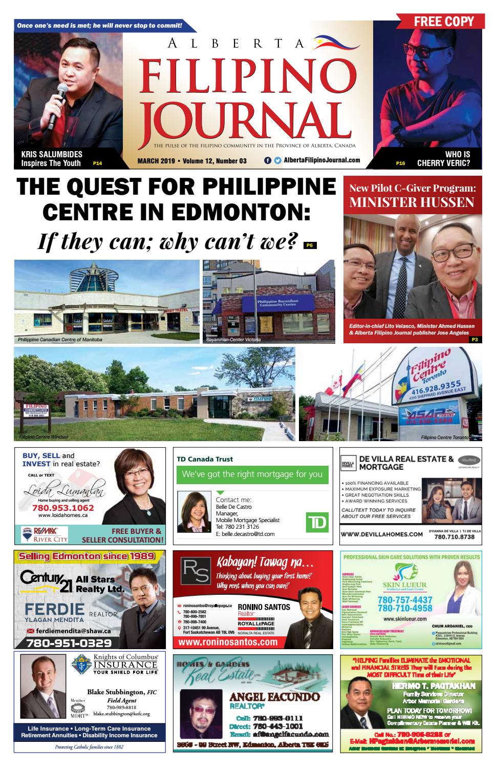 Alberta Filipino Journal - March 2018 Issue by Alberta Filipino Journal ...